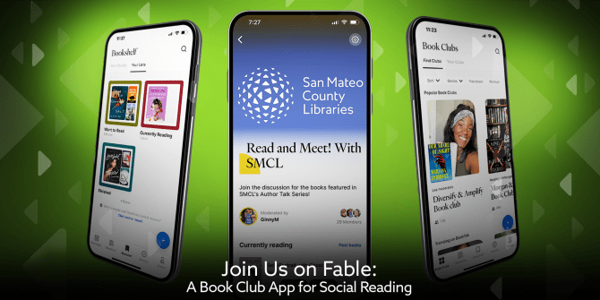 Join Us on Fable: A Book Club App for Social Reading | San Mateo County ...